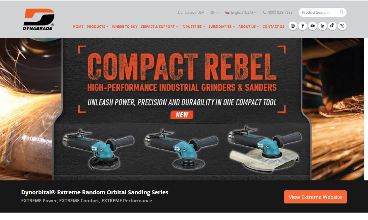 Dynabrade Inc. - Deburring Machinery